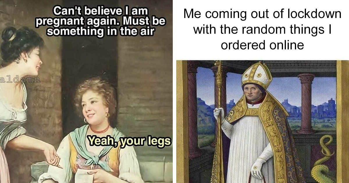 Here Are Hilarious 30 Classical Art Memes From An Instagram Page Which ...